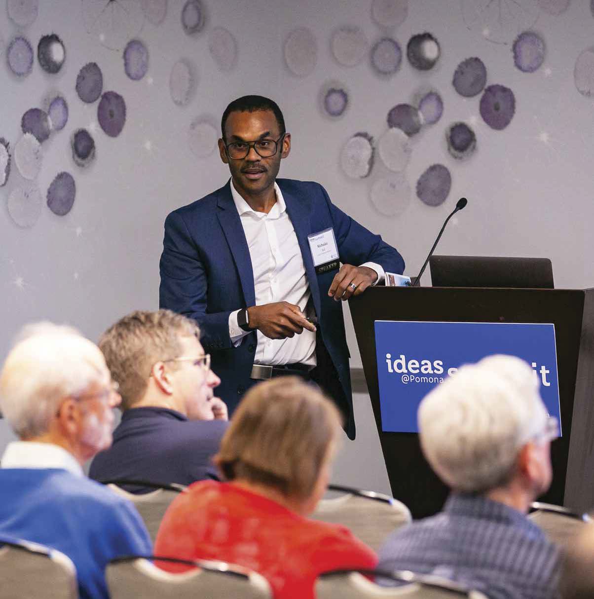 Ideas@Pomona: The Summit | Pomona College Pomona College Magazine